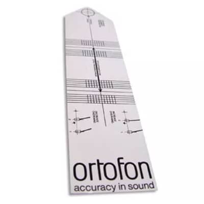 Ortofon cartridge alignment protractor - Ortofon Hanze Hifi webshop